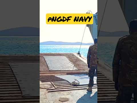 PNGDF NAVY (Opening Bow door) Landing Craft Heavy L33.#military