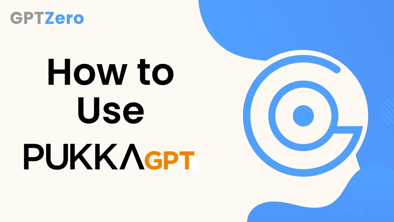 How to Use PukkaGPT | GPTZero