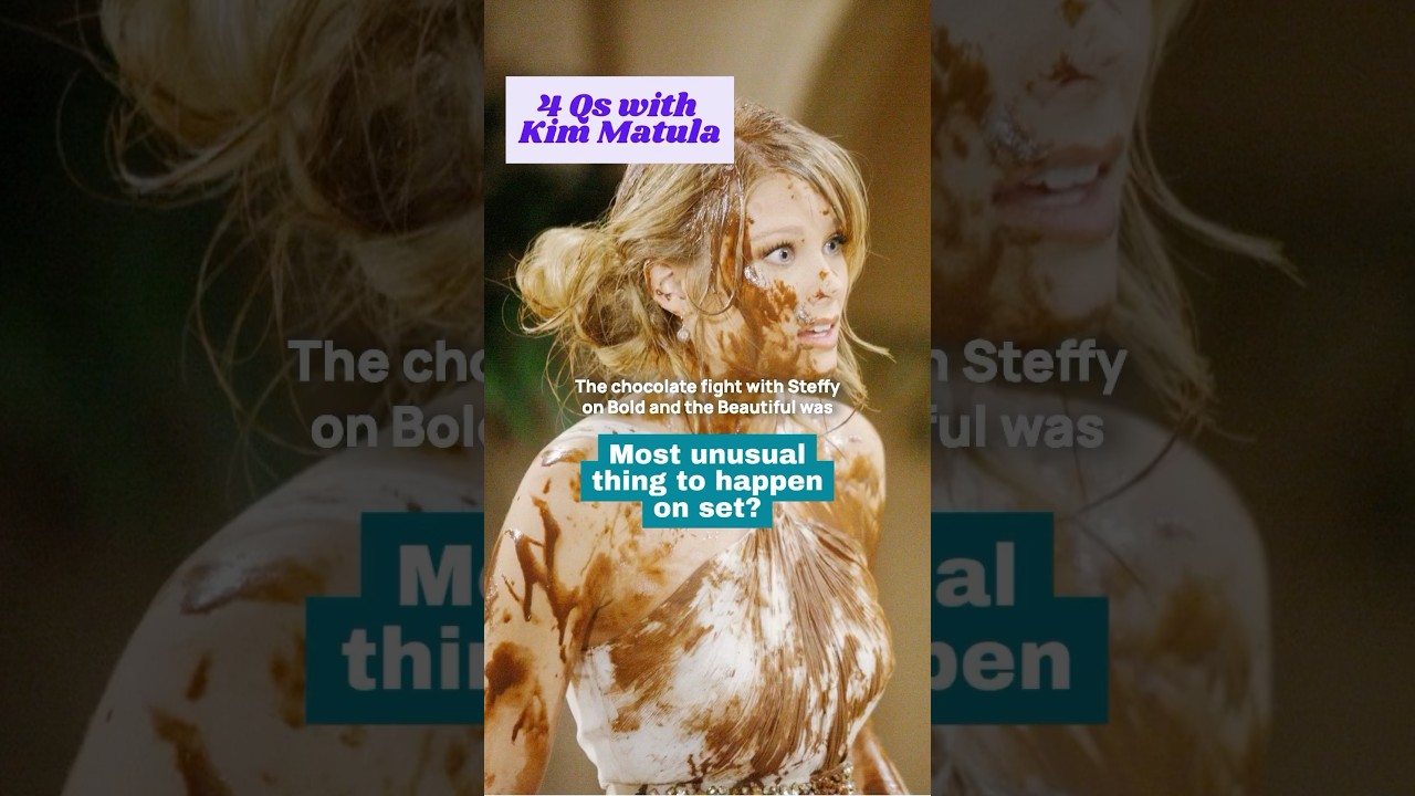 Kim Matula Answers Our Burning QS! #soaps #shorts #HallmarkMovie