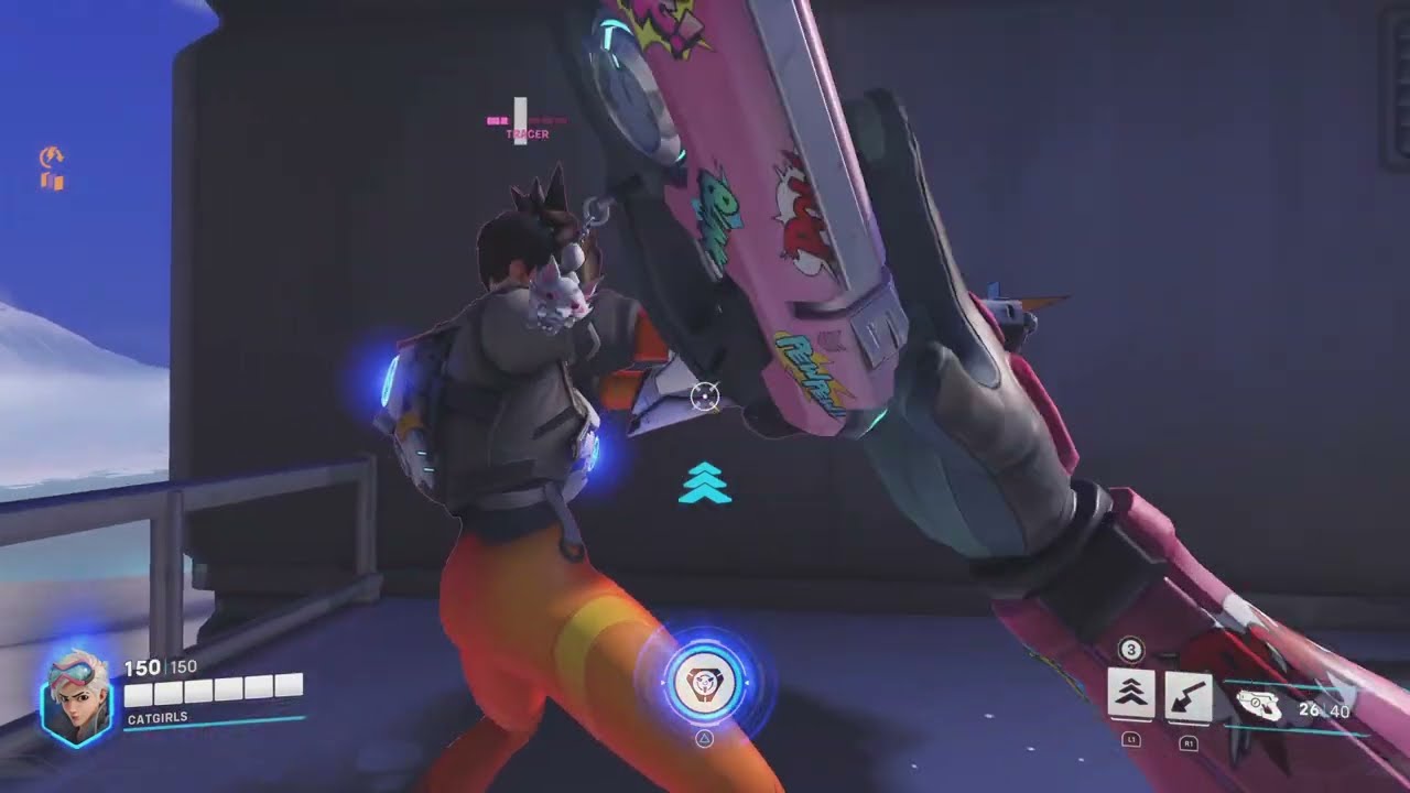 Tracer's Comicbook Skin Melee Sound Effect Broken!