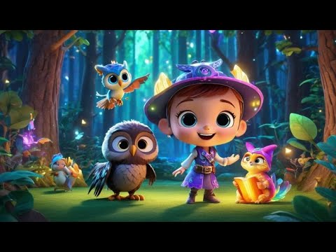 Ollie Owl Reads a Book | Storytime Song for Kids | Learn and Read with Rhyme Zoo