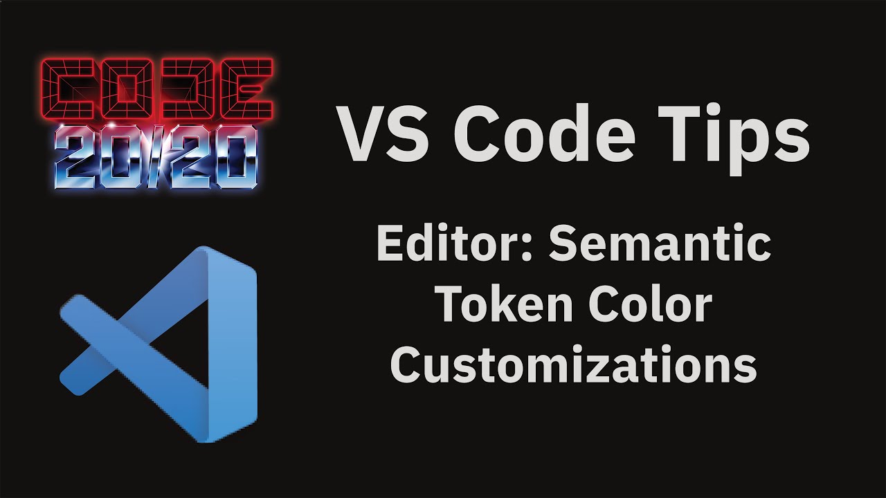 VS Code tips — Custom semantic token colorization
