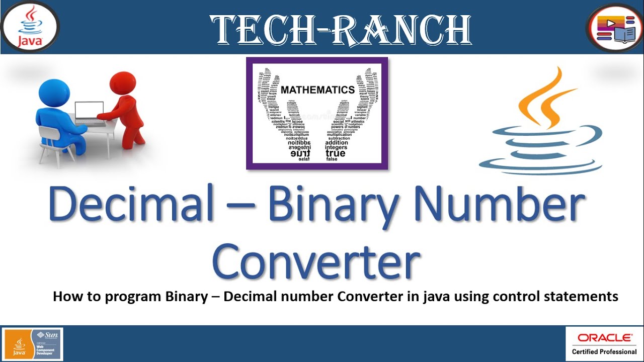 How to implement Decimal - Binary Converter in Java | Java Coding Exercise | @TechRanch