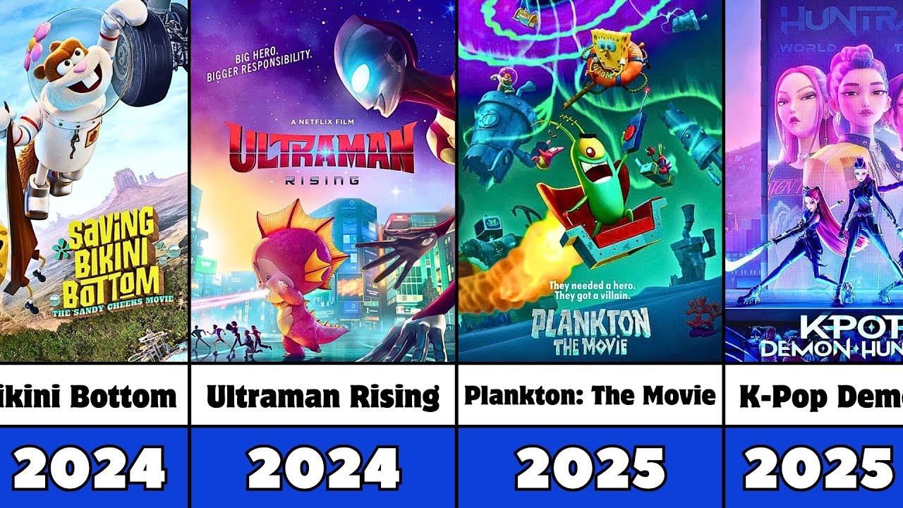 All Netflix Animated Movies Coming in 2024 and 2025