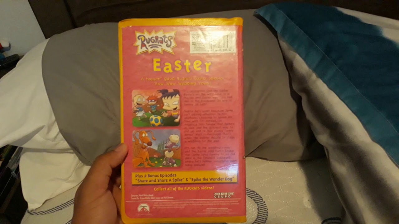Rugrats Easter VHS Tape Review