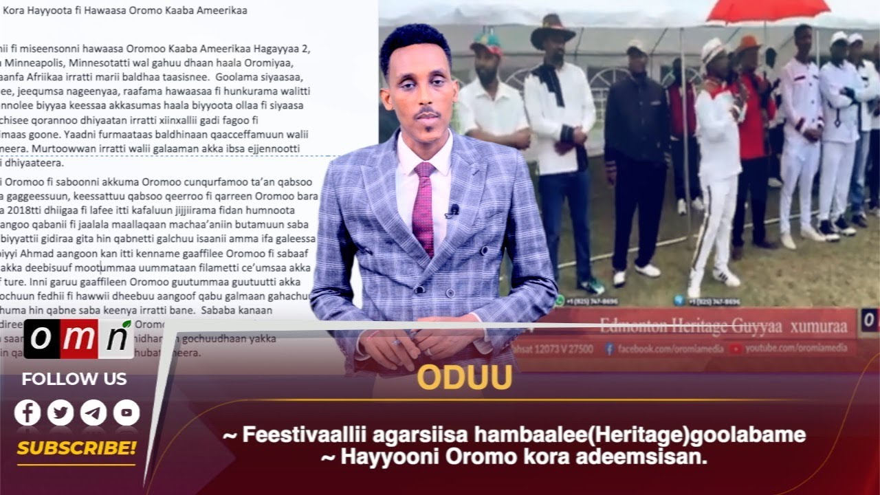 OMN   ODUU  HAGAYYA 6, 2024