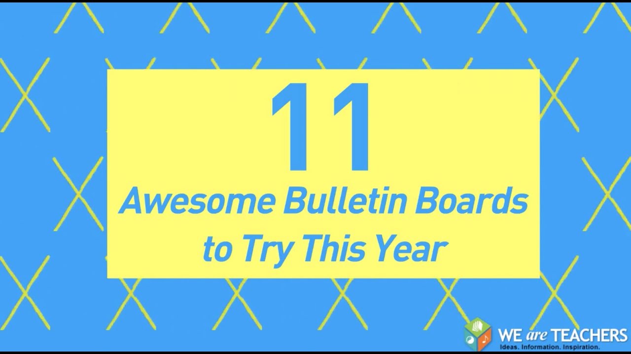 Awesome Bulletin Boards to Try in Your Classroom