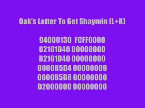Some Pokemon Platinum Cheat Codes AR