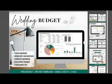 Wedding Budget Template | Easily Budget For Your Wedding!