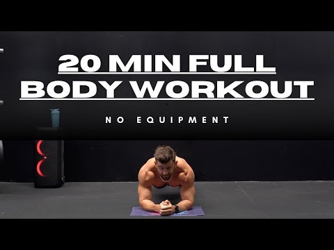 20 MINUTE FULL BODY WORKOUT (NO EQUIPMENT)