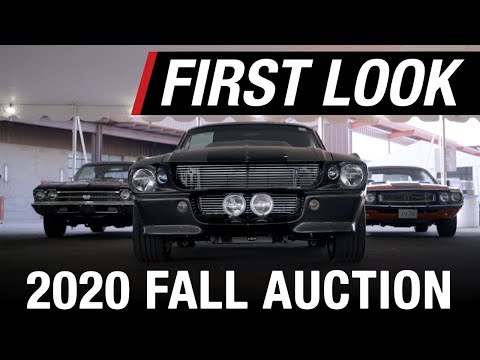 FIRST LOOK - 2020 Fall Auction Scottsdale Preview - BARRETT-JACKSON