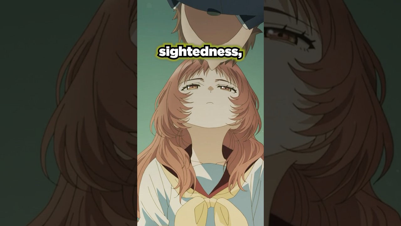 This Anime Is About A Girl Who Forgets Her Glasses😍