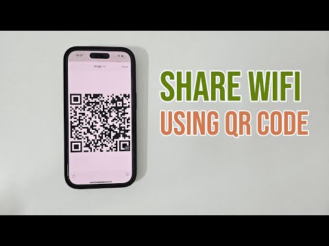 How to share WiFi password from iPhone to Android using QR Code