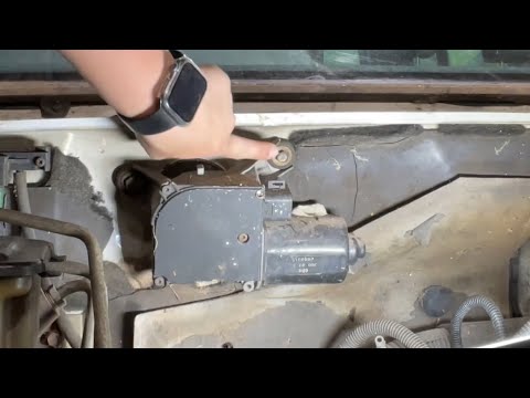 Remove and replace a wiper motor on a 94’ blazer!