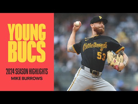 No. 15 Prospect Mike Burrows' 2024 Season Highlights | Pittsburgh Pirates