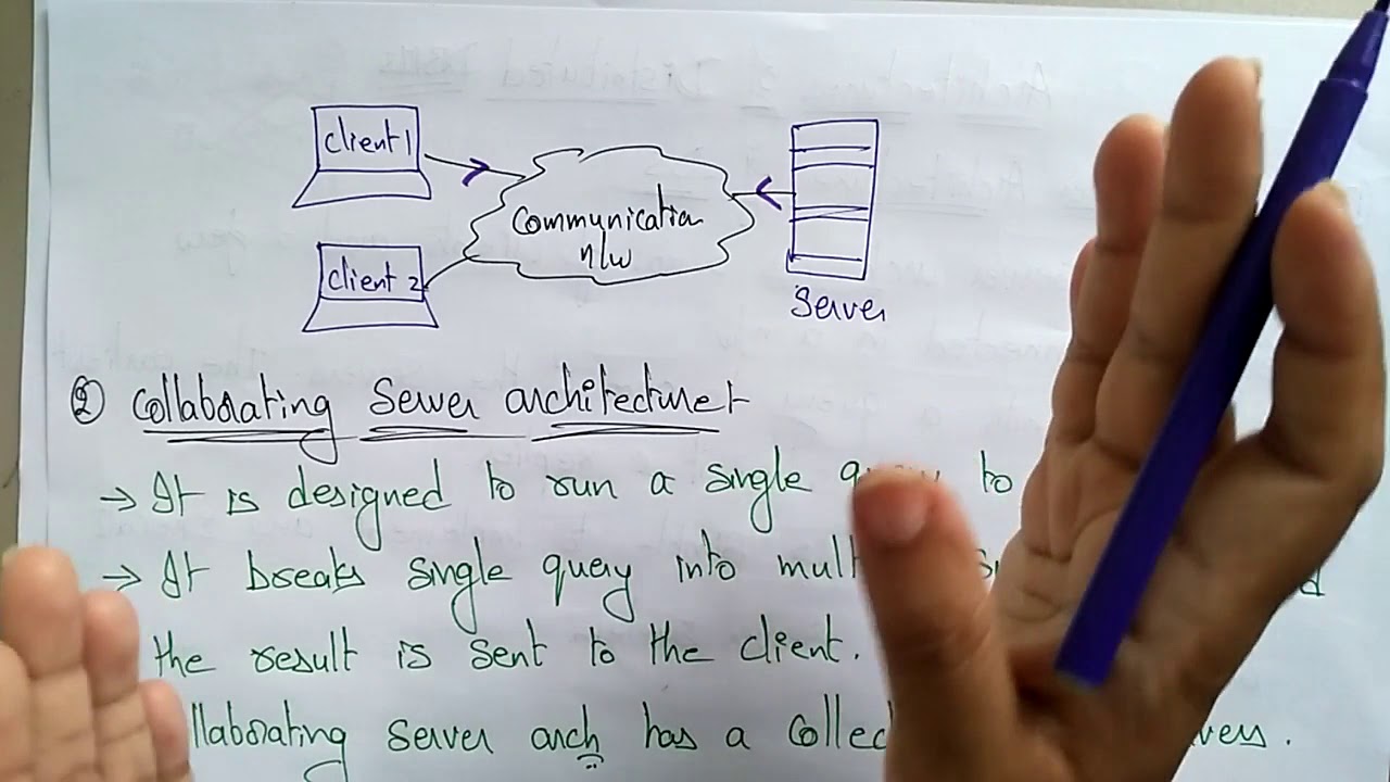 Distributed database  | Architecture | Distributed Systems | Lec-66 | Bhanu Priya