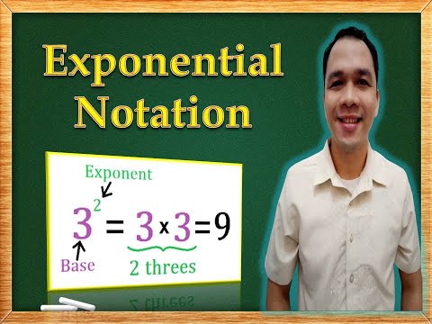 EXPONENTIAL NOTATION