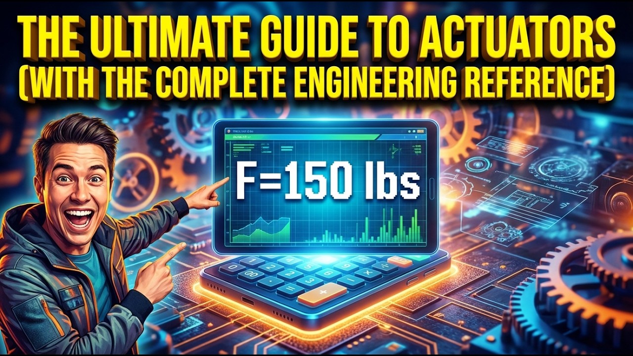 The Ultimate Guide to Actuators (With the Complete Engineering Reference)