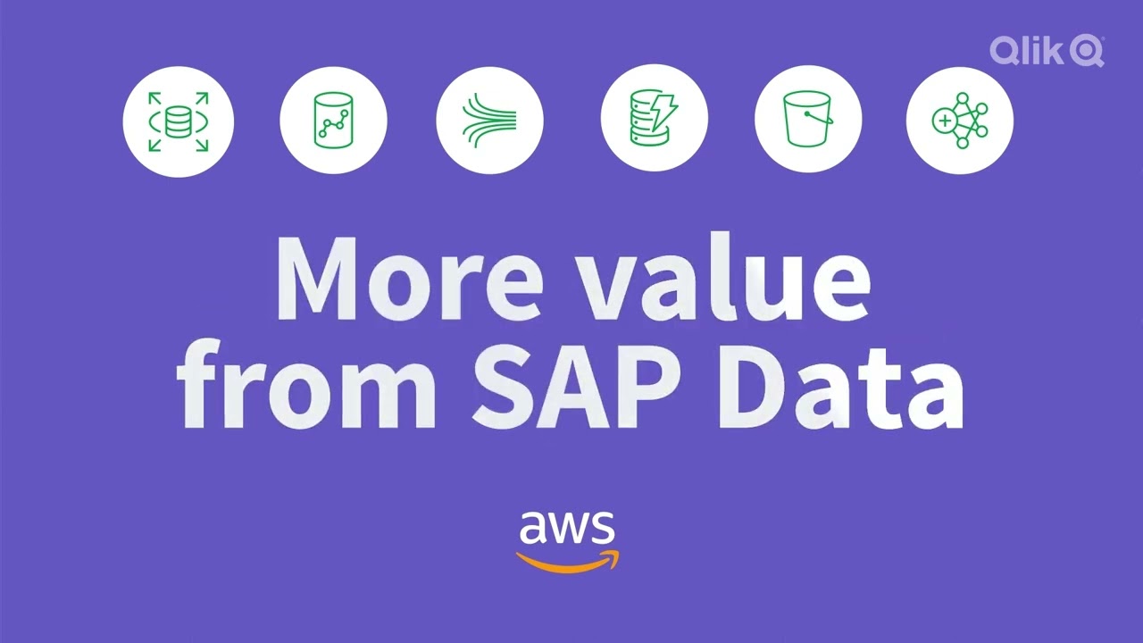 Unlock SAP data easily with Qlik and AWS
