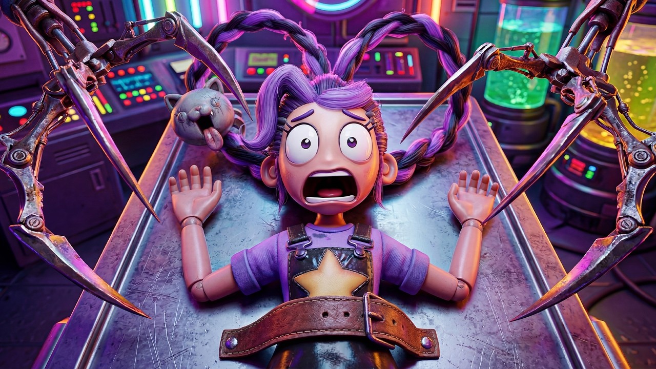 LILY LOVEBRAIDS vs PROTOTYPE! (Poppy Playtime Animation)
