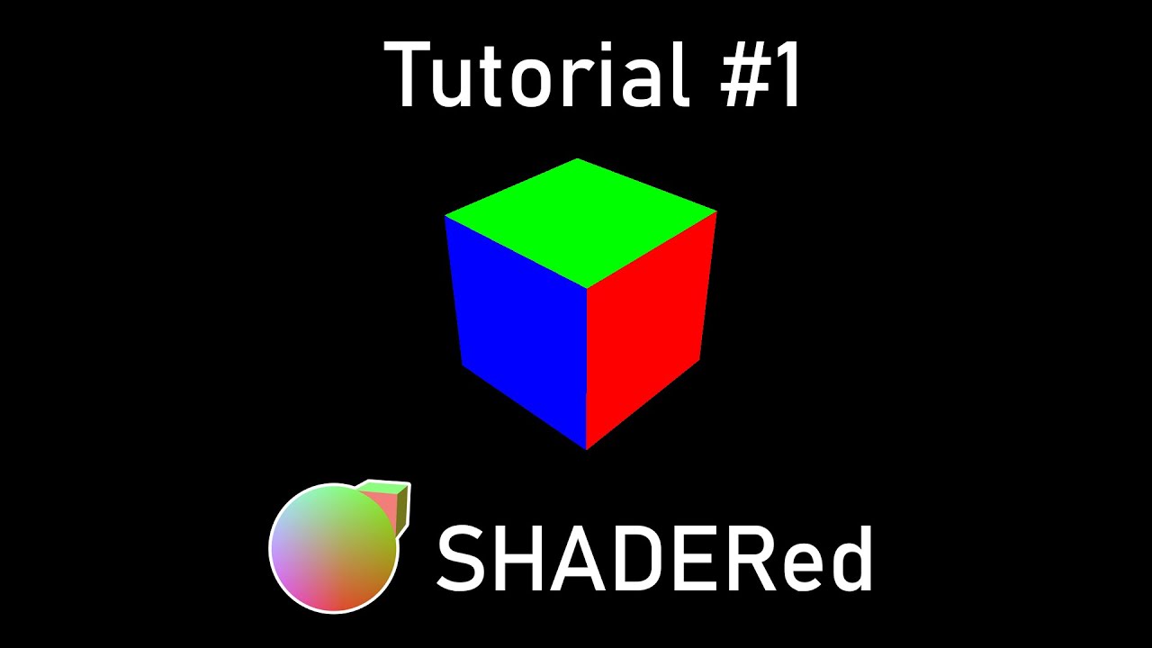 SHADERed Tutorial #1 - Getting started