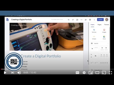 Digital Portfolios for Competency Based Education