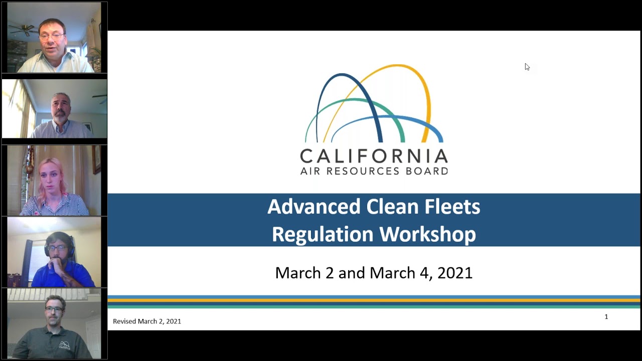 Advanced Clean Fleets Workshop - March 4, 2021