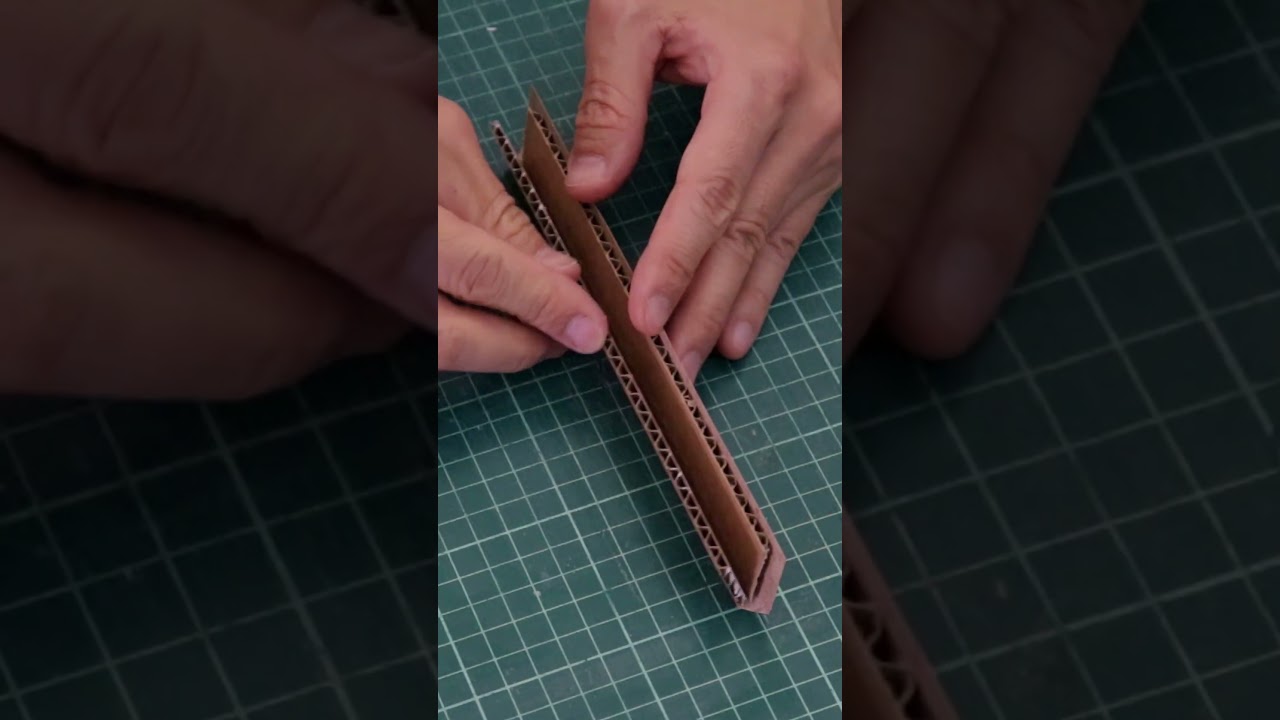 📦 How to Make a Minimal Box with Lid from Cardboard | Upcycled DIY  #upcycling #cardboardcraft #diy