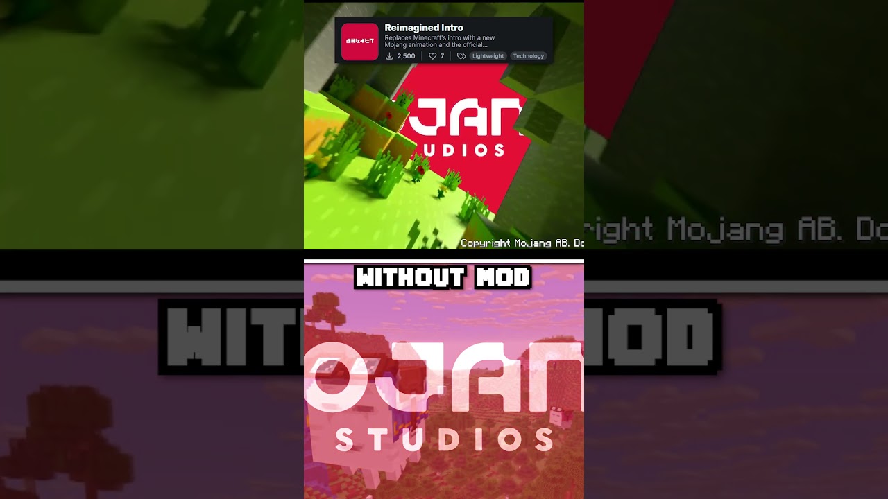 Minecraft's Intro Got a MASSIVE Upgrade!