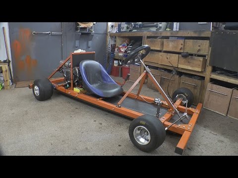 How to Build a Go-Cart With Simple Tools and No Welder
