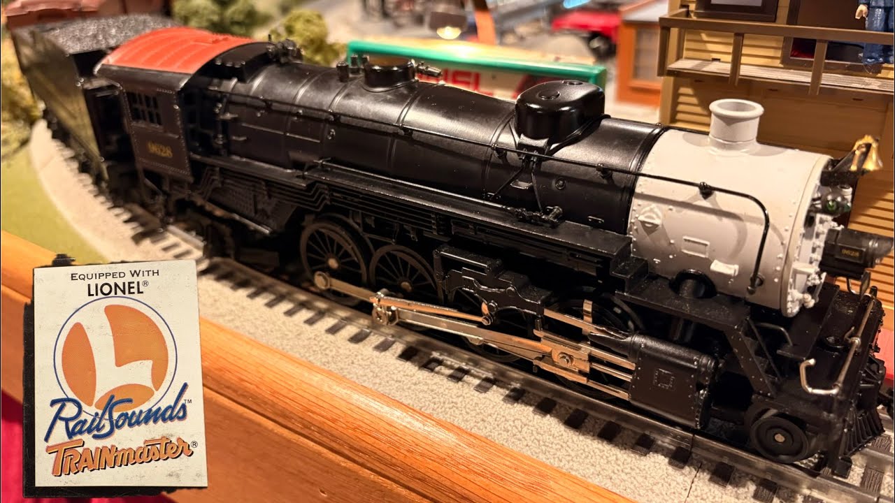 K-Line PRR Mikado 2-8-2 Steam Locomotive w Lionel TMCC Unboxing