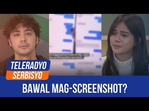 Video: Maris Racal Anthony Jennings screenshot w their names of their private messenger texts w ...