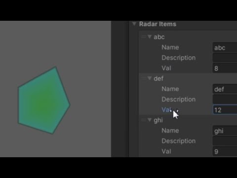 GitHub - Kretoskar/Unity-radar-chart: Unity package with customizable ...