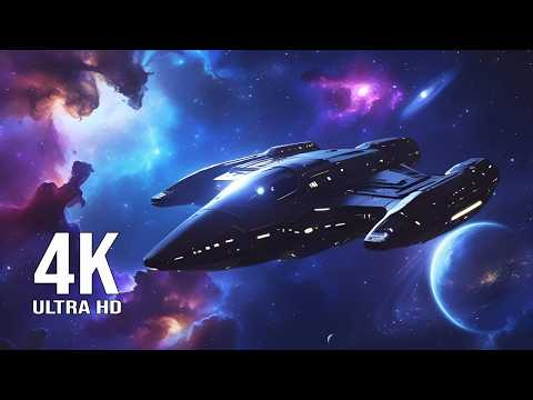 ๐ Journey Through Deep Space | Epic 4K HDR Space Travel & Ambient Sci-Fi Music ๐