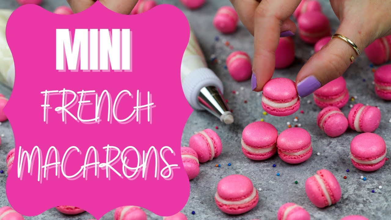 Mini Macarons: Step by Step Video Tutorial | CHELSWEETS