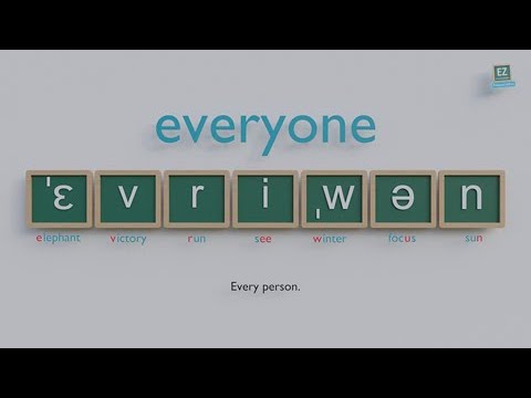 How to pronounce everyone ?