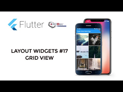 Learn Flutter Tutorial Layout Widgets 17 Grid View - Mind Luster