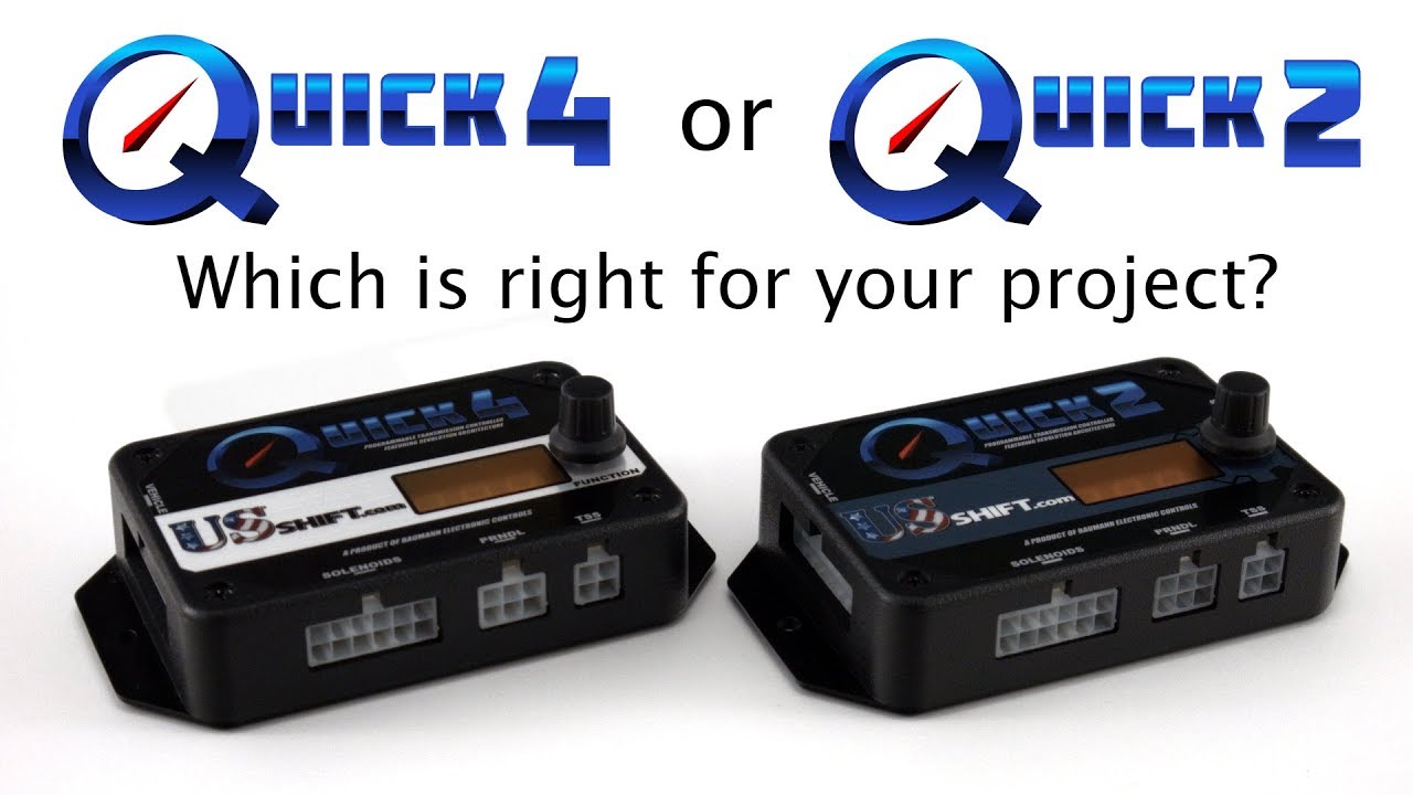 Quick 4 or Quick 2... Which is right for your project?