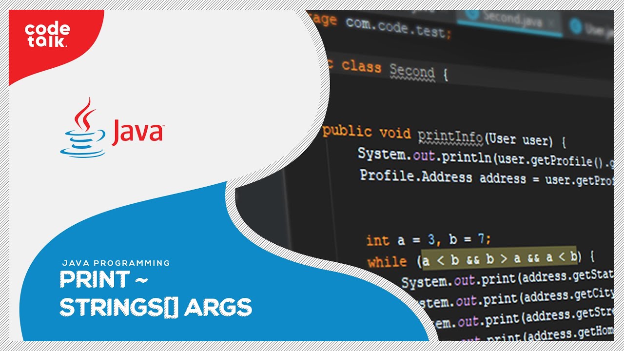 Belajar Java - 02 Print & String[] Args