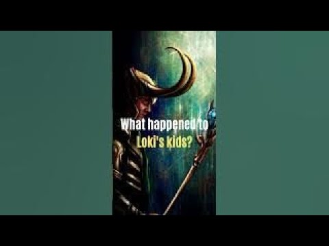 What happened to Loki's kids? #shortsvideo #norsemythology