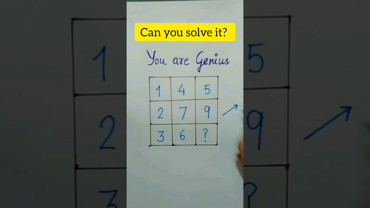 How to solve sudoku? #puzzle #sudoku #shorts