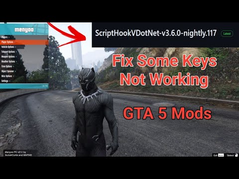 GTA 5 Script Hook Dotnet Nightly Update | GTA 5 Mode Fix Some Keys Not Working in Modding Full Video