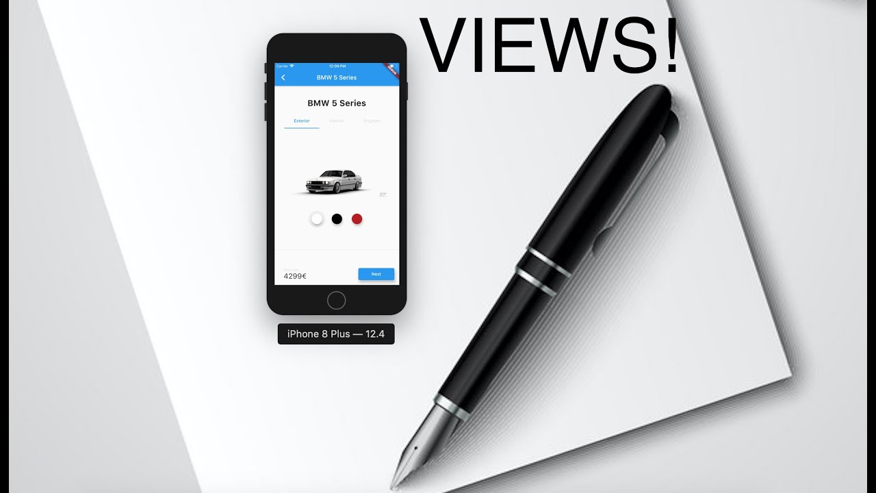 Flutter intern. Fundamentals #1 Learning layouts.