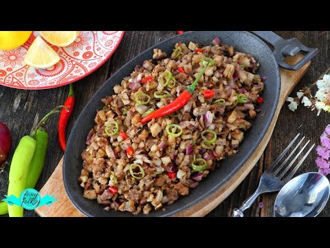 Authentic Sisig Kapampangan Recipe | Filipino Sizzling Sisig by FOXY FOLKSY