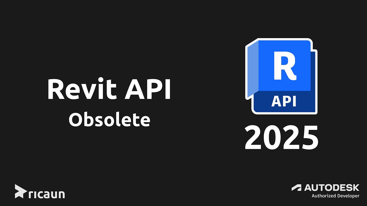 Revit API 2025 - Obsolete