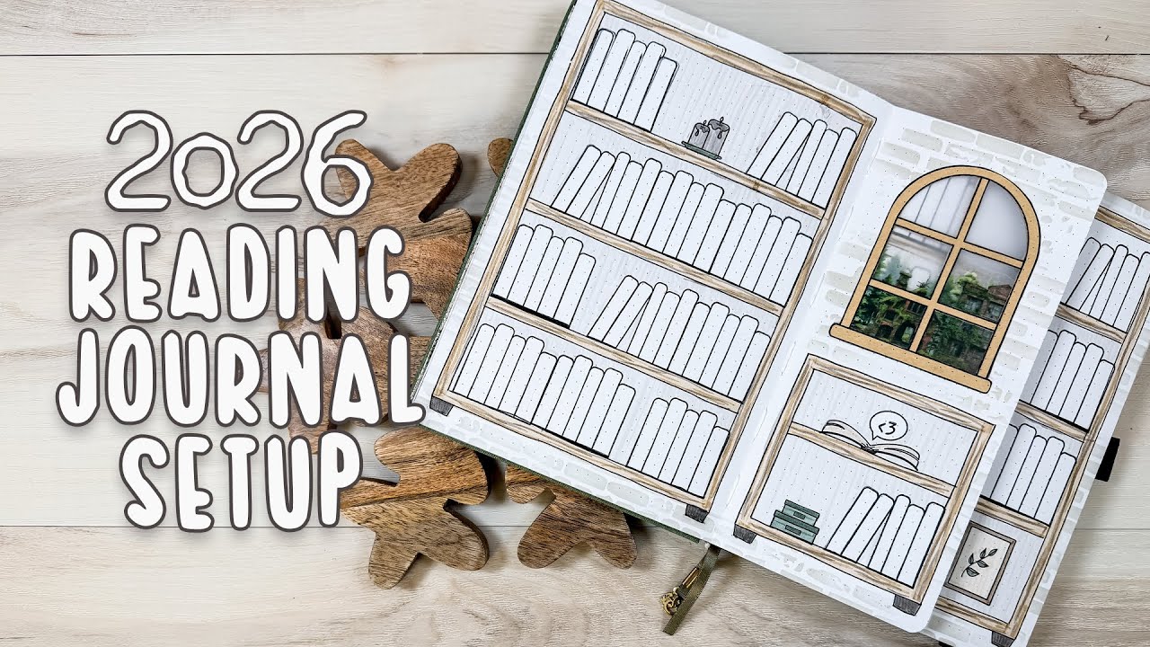 2026 Reading Journal Setup