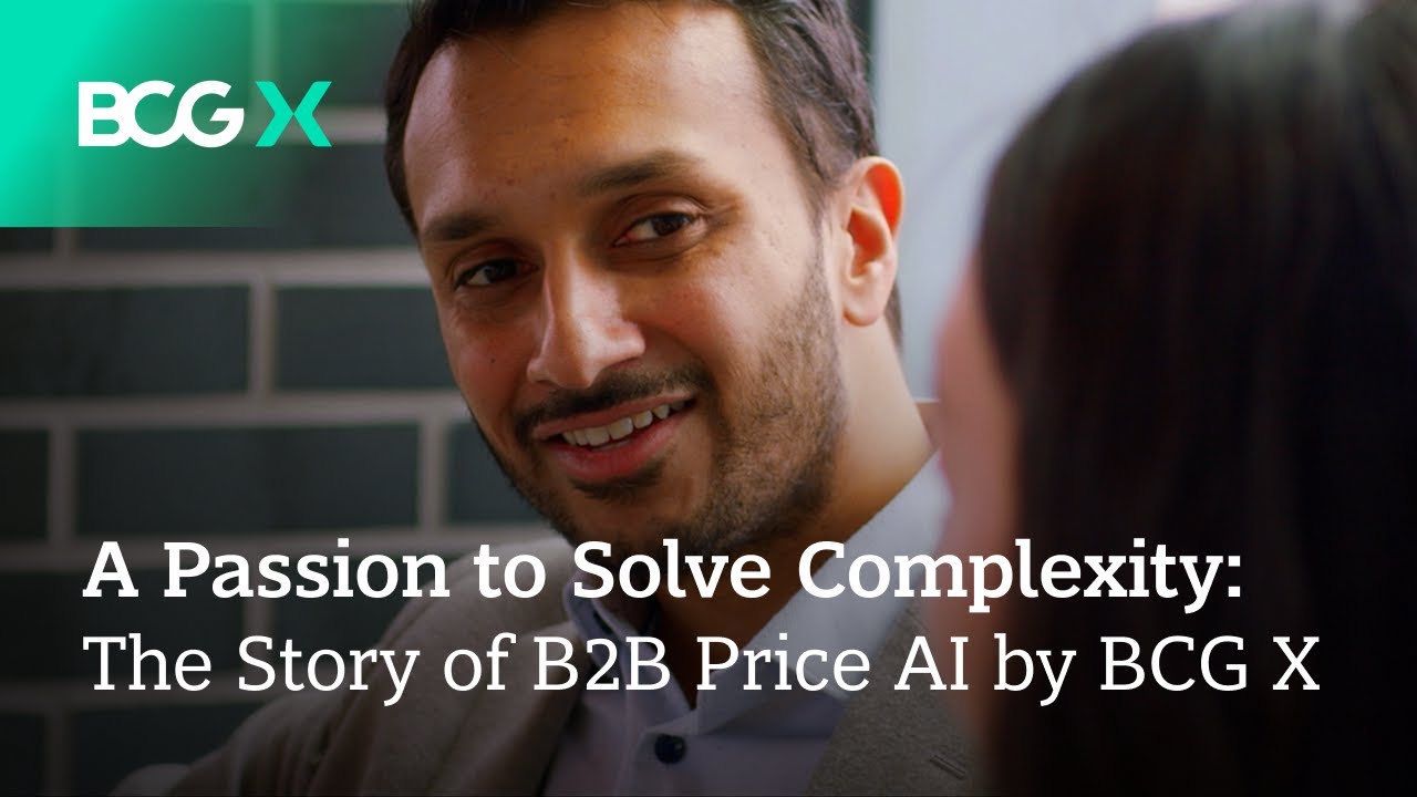 A Passion to Solve Complexity: The Story of B2B Price AI by BCG X