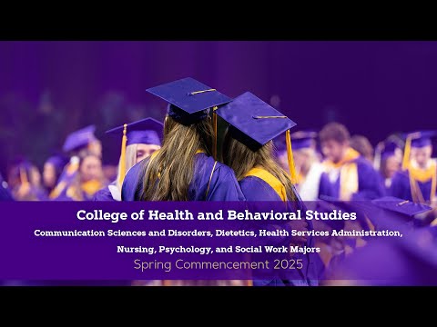 College of Health and Behavioral Studies JMU Spring Commencement 2025