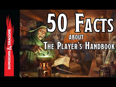 50 Facts About Dungeons and Dragons Player's Handbook YOU Should Know