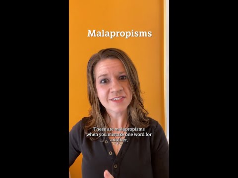 Malapropisms: Funny English Language Mistakes